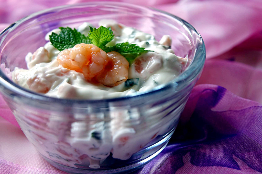 Tartinade de crevettes à la menthe (light) | Régal de paresse